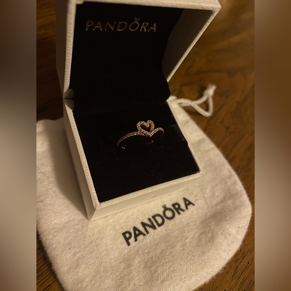 Pandora | Jewelry | Pandora V Shaped Promise Ring | Poshmark